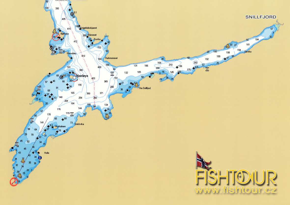 CK Fishtour - Mapy